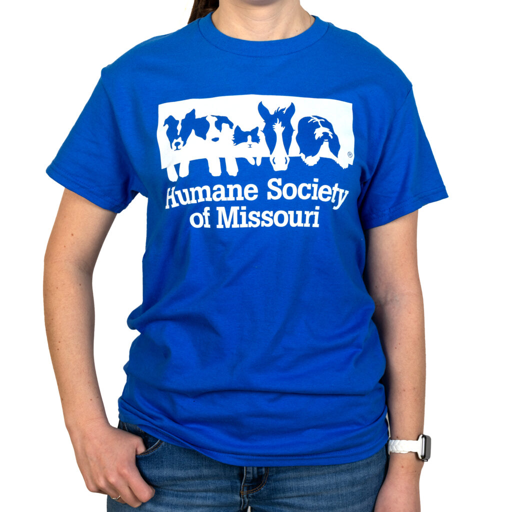 HSMO Tee - Royal Blue | Humane Society of Missouri